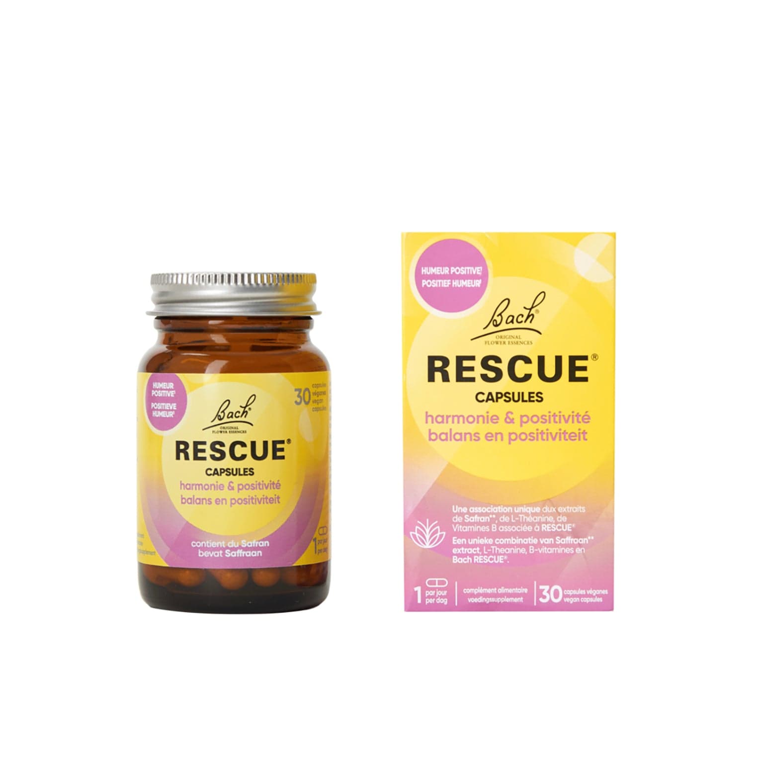RESCUE® Capsules Harmonie & Positivité