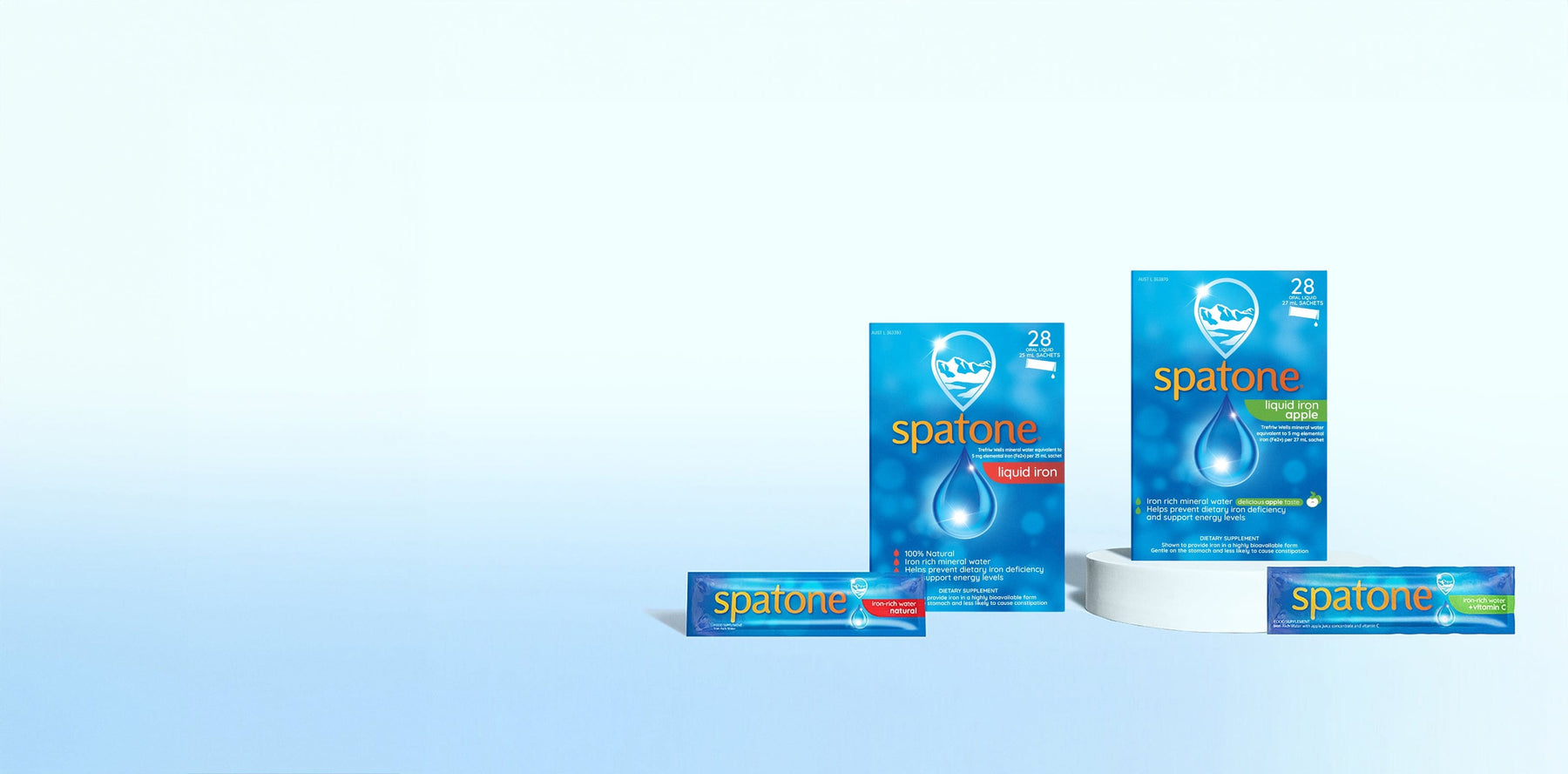 Spatone | Naturally Sourced Iron-Rich Water