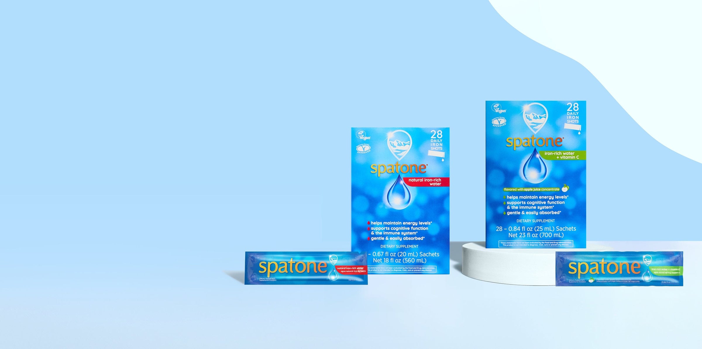 Spatone | Naturally Sourced Iron-Rich Water