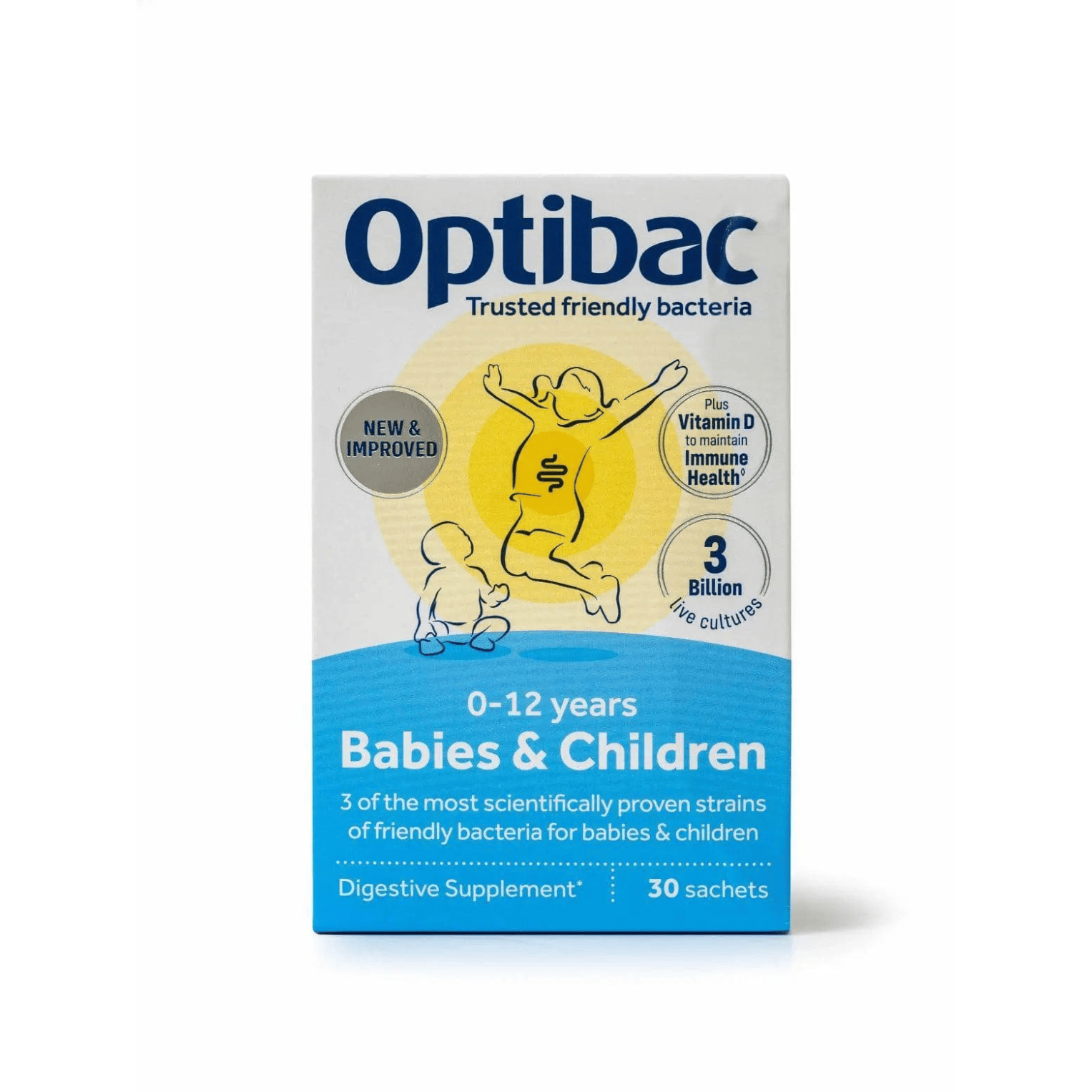 OptiBac For babies & children (30 Sachets) | Nelsons Pharmacy